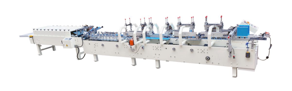 Automatic Pre-folding Folder Gluer Machine ZH-800A - Folder Gluer ...